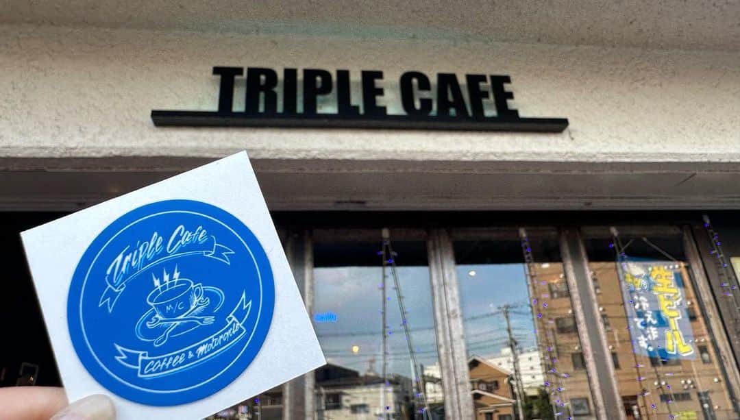 葉月美優さんのインスタグラム写真 - (葉月美優Instagram)「 TUONO660に乗ってツーリング 大船にあるTRIPLE CAFEに行ってきました🏍☕ @triple_cafe この ...