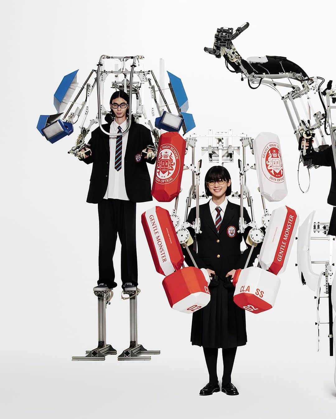 Gentle Monsterさんのインスタグラム写真 Gentle Monsterinstagram「2024 Optical Collection Campaign 2024
