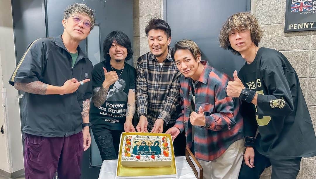 Nothing’s Carved In Stoneさんのインスタグラム写真 - (Nothing’s Carved In StoneInstagram)「"15th Anniversary ...