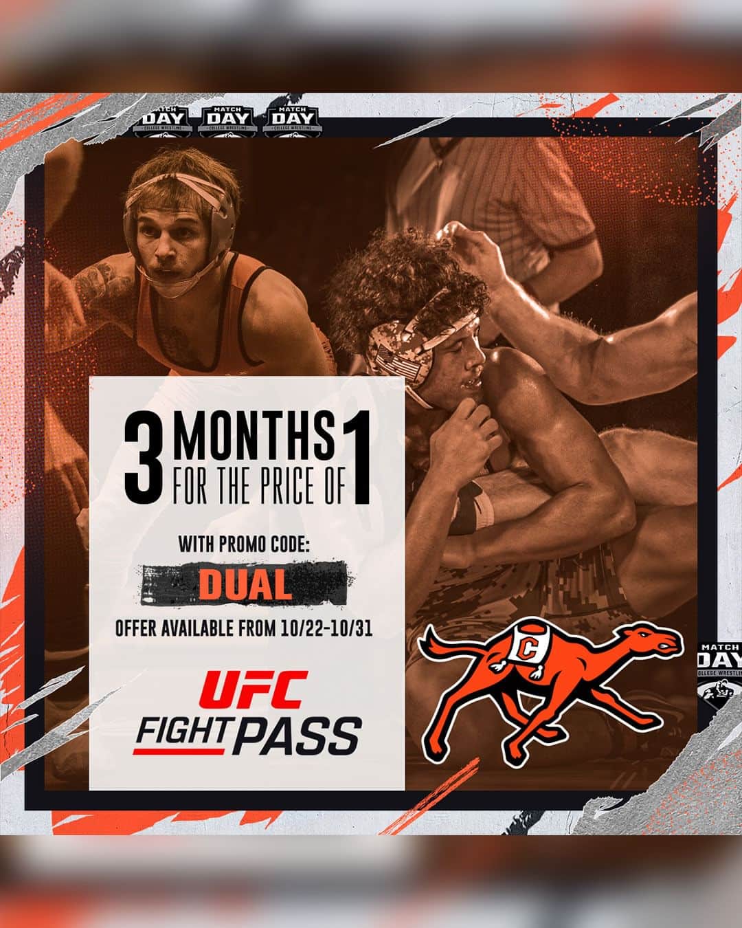 UFCさんのインスタグラム写真 - (UFCInstagram)「NCAA wrestling is now on @UFCFightPass ...