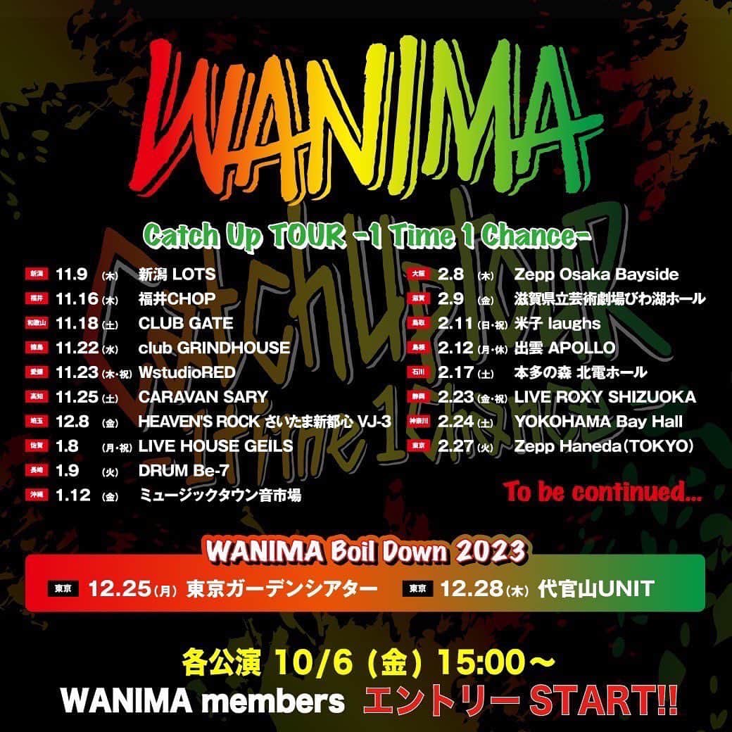 WANIMAさんのインスタグラム - (WANIMA@wanima_wanima)