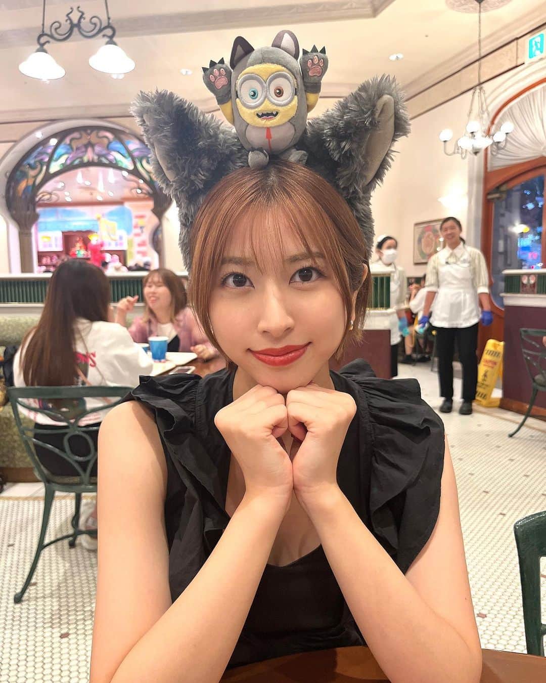 しよりさんのインスタグラム写真 - (しよりInstagram)「USJのハロウィンは何回だって行きたい ️😈 #usj #ハロウィン#ユニバ#ユニバカチューシャ #ハロウィンユニバ ...