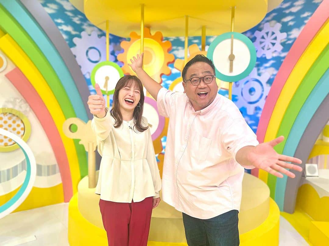 HTB「公式イチオシ！」さんのインスタグラム写真 - (HTB「公式イチオシ！」Instagram)「10/5(木) 新・木曜日メンバー！！ 新加入した福地さんは河野さんと 新・しあわせ散歩 ...