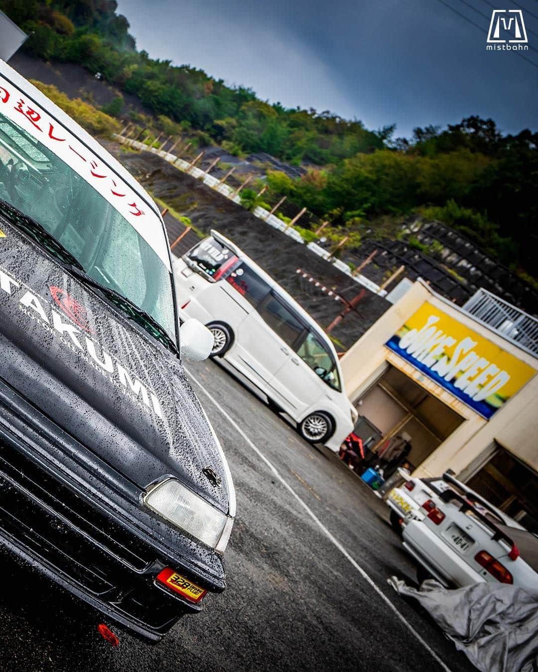 mistbahnさんのインスタグラム写真 - (mistbahnInstagram)「_ TANABE RACING Honda EF8 CR ...