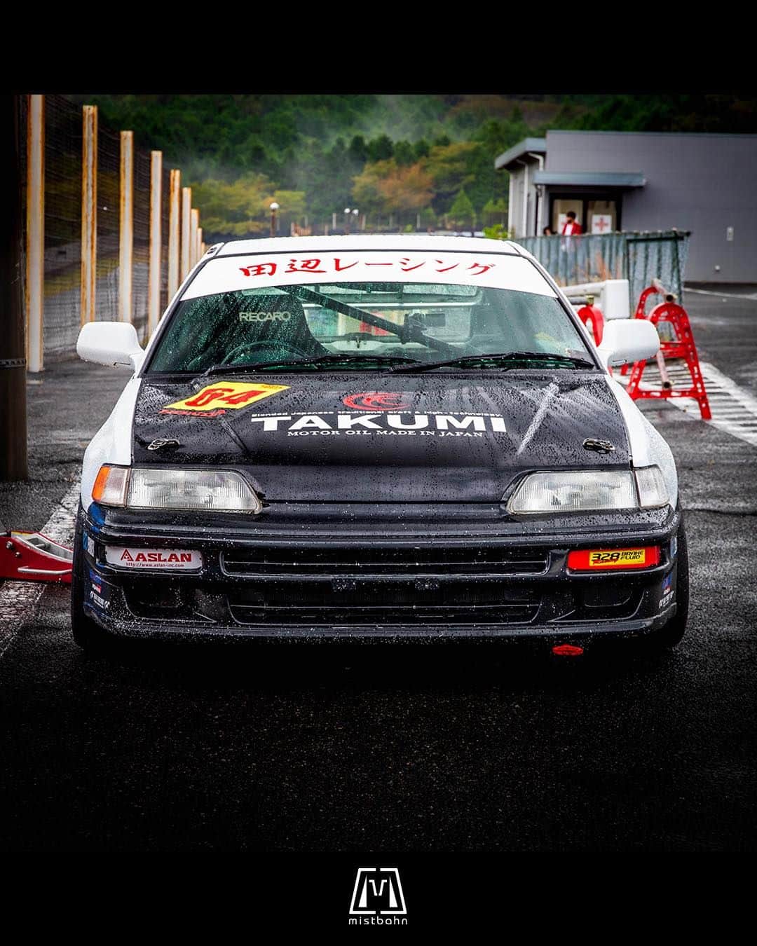 mistbahnさんのインスタグラム写真 - (mistbahnInstagram)「_ TANABE RACING Honda EF8 CR ...