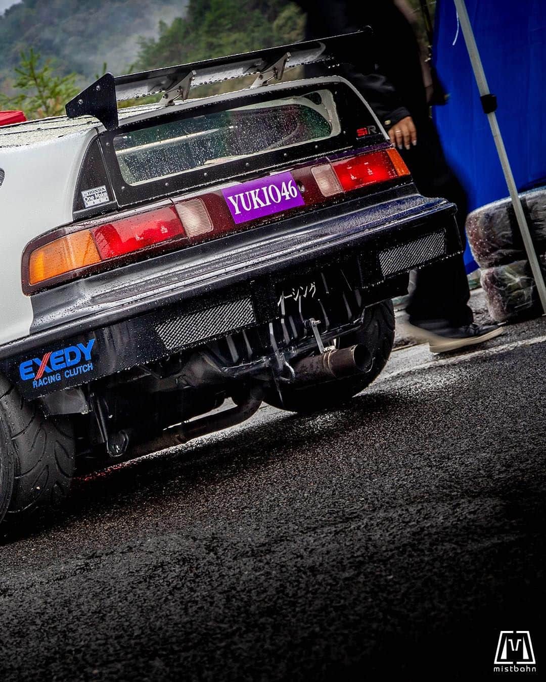 mistbahnさんのインスタグラム写真 - (mistbahnInstagram)「_ TANABE RACING Honda EF8 CR ...