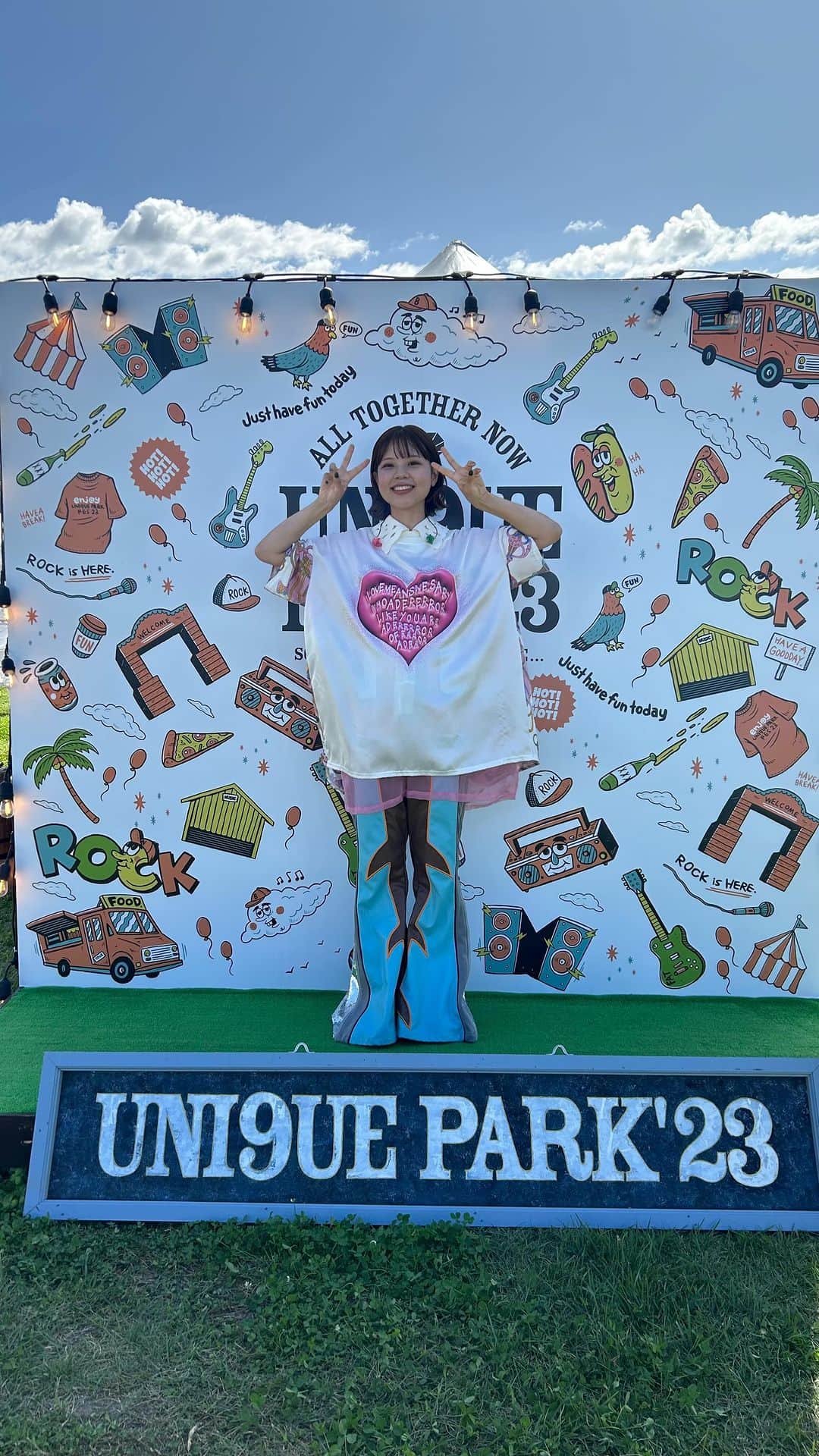 asmiさんのインスタグラム動画 - (asmiInstagram)「\ ニコアンドがプロデュース / UNI9UE PARK ’23 ...