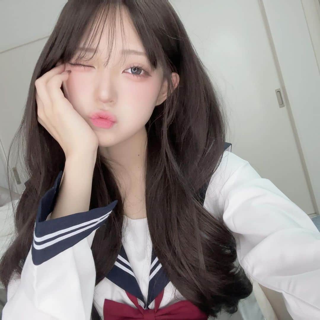 Minamiさんのインスタグラム写真 Minamiinstagram 「 一気に清楚 」10月8日 20時00分 Mimi