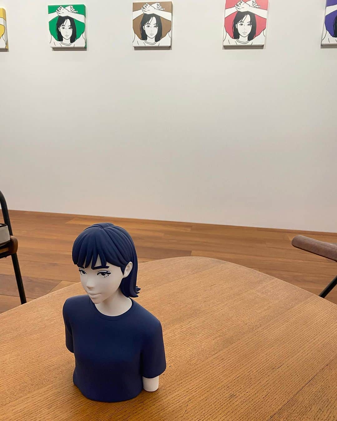 りんたろーさんのインスタグラム写真 - (りんたろーInstagram)「@route3boy さんの展示を観に 久しぶりにお会い出来てうれ ...