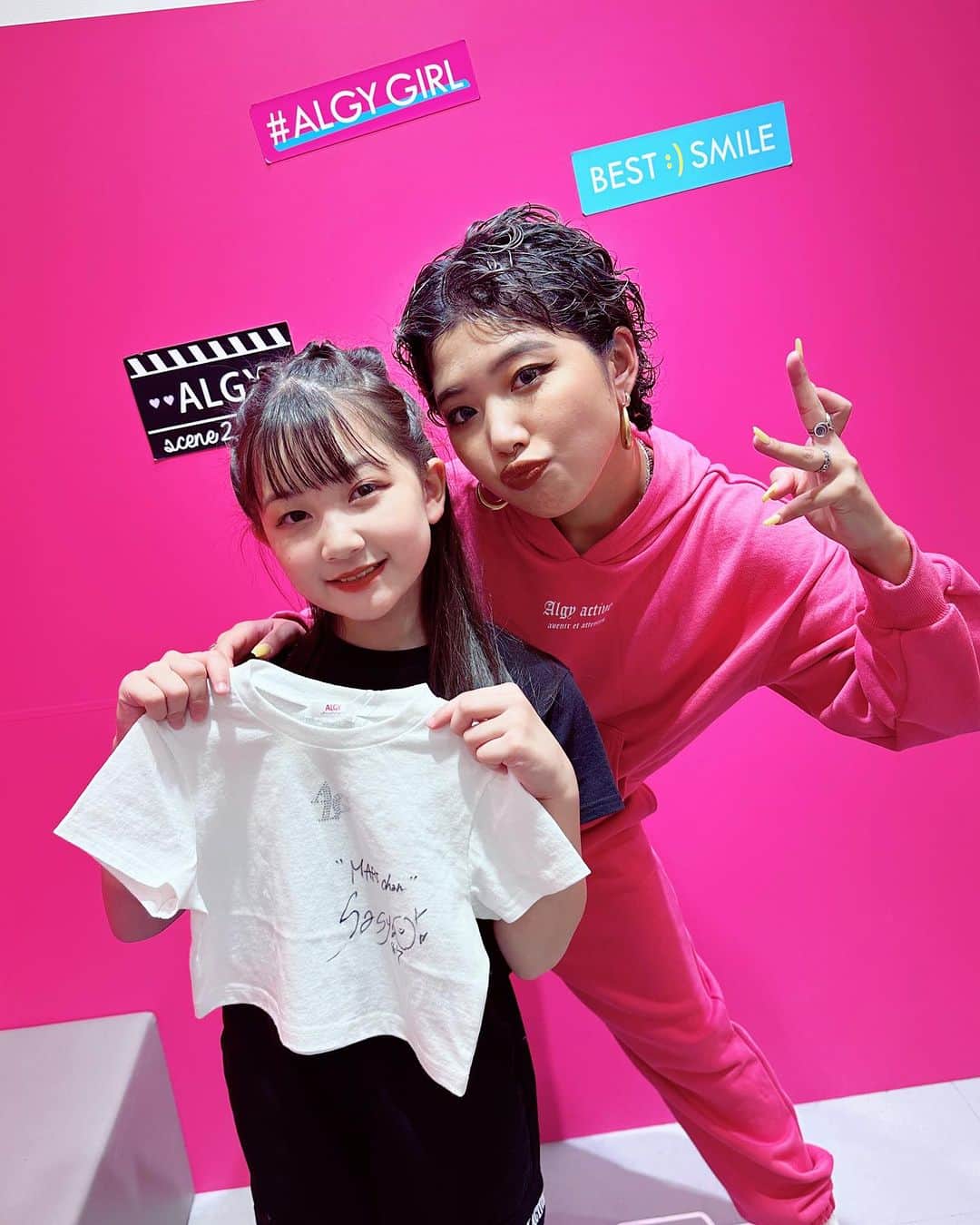 はねまりさんのインスタグラム写真 - (はねまりInstagram)「週末ALGY ACTIVE x SASYA イベントに行きました♪ ダンスメンバーに選ばれて、本当に光栄です。 MVの中に ...