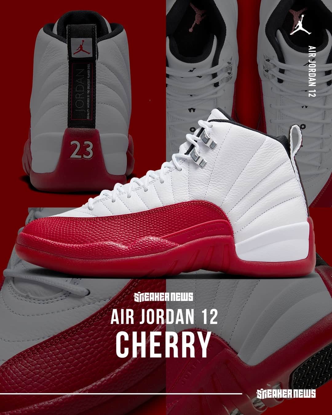 Sneaker Newsさんのインスタグラム写真 - (Sneaker NewsInstagram)「Cherry 12s are ...