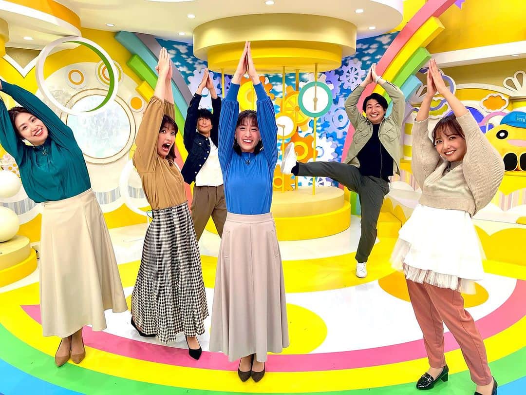 HTB「公式イチオシ！」さんのインスタグラム写真 - (HTB「公式イチオシ！」Instagram)「10/11(火) きょうは唯菜さんが新スタジオ初出演😳 リニューアル後は ニュース担当 ...