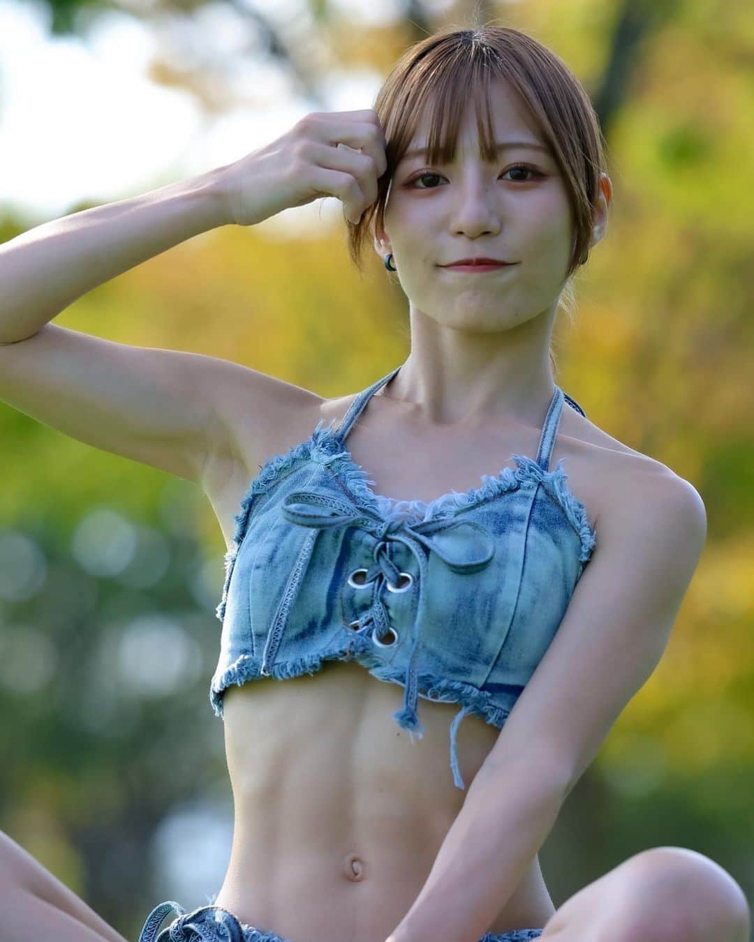 河路由希子さんのインスタグラム写真 河路由希子instagram「 だんだん寒くなってきたなぁ🍃 暖かくして元気に過ごそうね☀︎ Sherbetツアーに向けて練習行ってきます👋」10