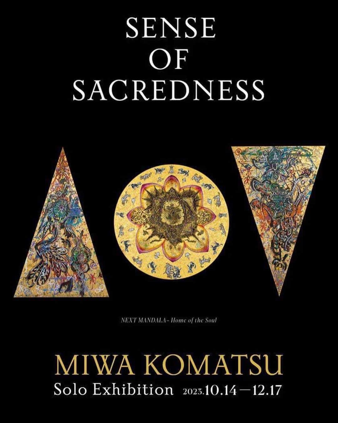 小松美羽さんのインスタグラム写真 - (小松美羽Instagram)「【Solo Exhibition 10.14 - 12.17 ...