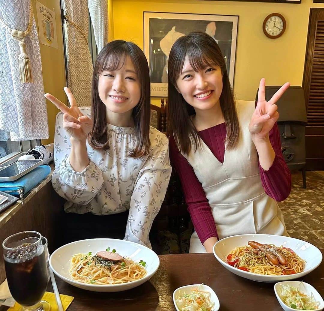 内田有香さんのインスタグラム写真 - (内田有香Instagram)「秋田には何度か行っていますが、約半年ぶりの再会🐝♡ 後輩のまいこちゃんに ...