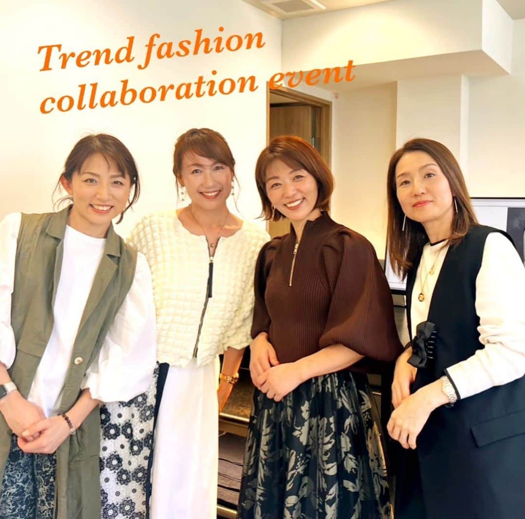 小林万希子さんのインスタグラム写真 - (小林万希子Instagram)「・ 昨日はVia Luna select shop 衣×食コラボ「秋冬トレンドファッションイベント」 YOKOさん ...