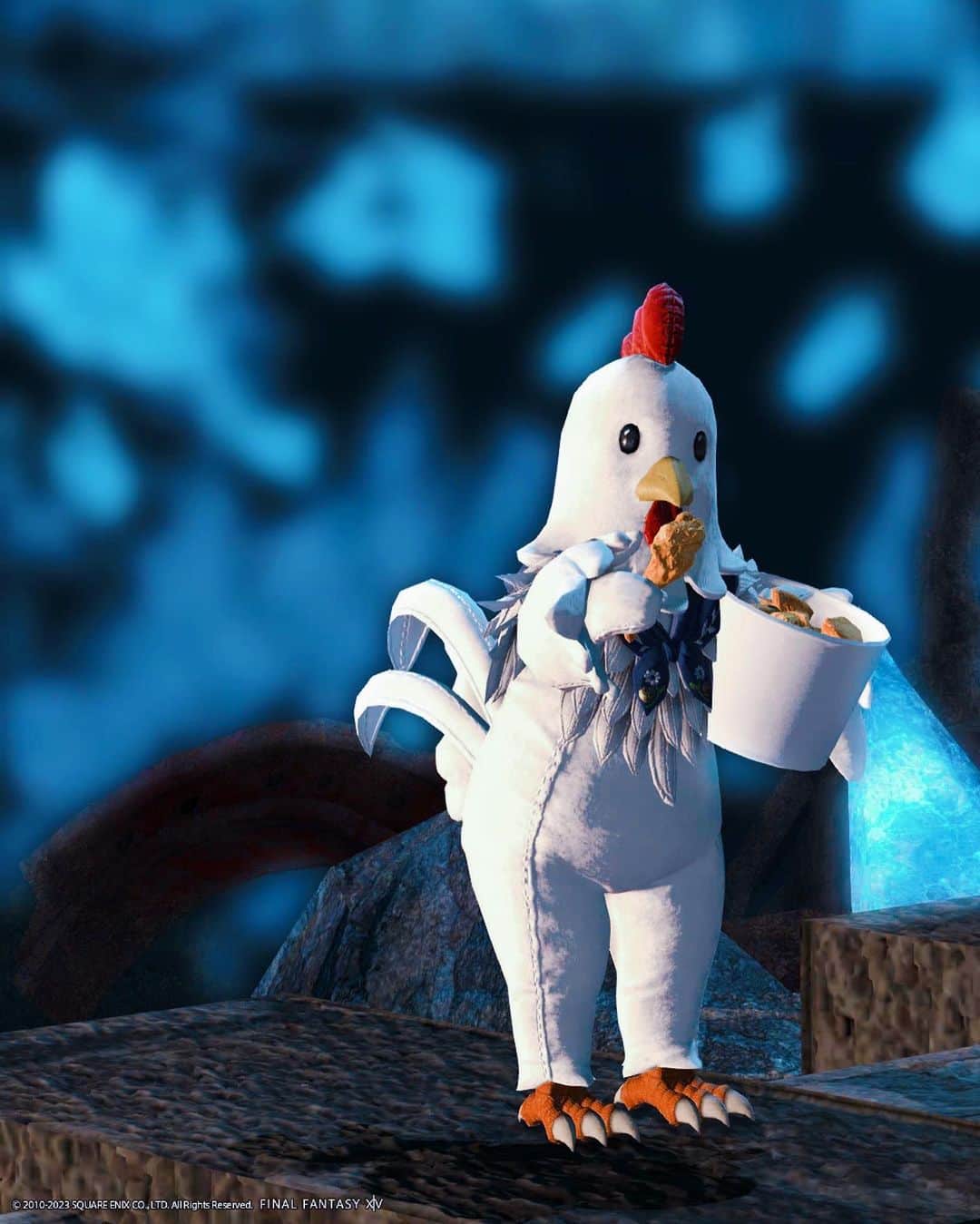 潘めぐみさんのインスタグラム写真 - (潘めぐみInstagram)「🍗 KFC × FFXIV 🍗 あっちに載せてないの、こっちに載せる ...