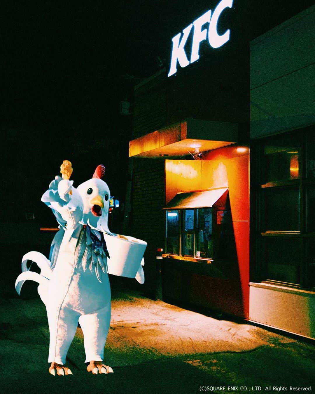 潘めぐみさんのインスタグラム写真 - (潘めぐみInstagram)「🍗 KFC × FFXIV 🍗 あっちに載せてないの、こっちに載せる ...