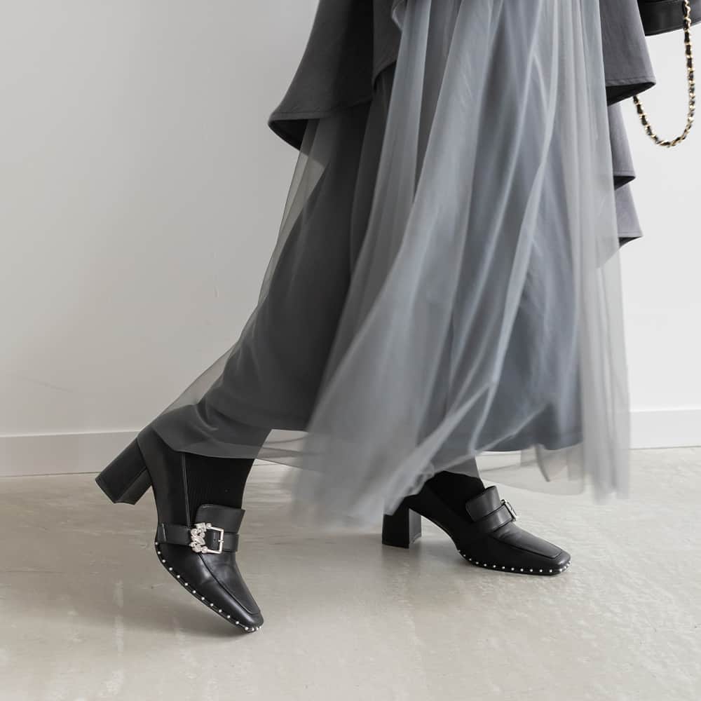 RANDAさんのインスタグラム写真 - (RANDAInstagram)「. 【KNIT DOCKING BOOTS】 RANDAオリジナルの ...