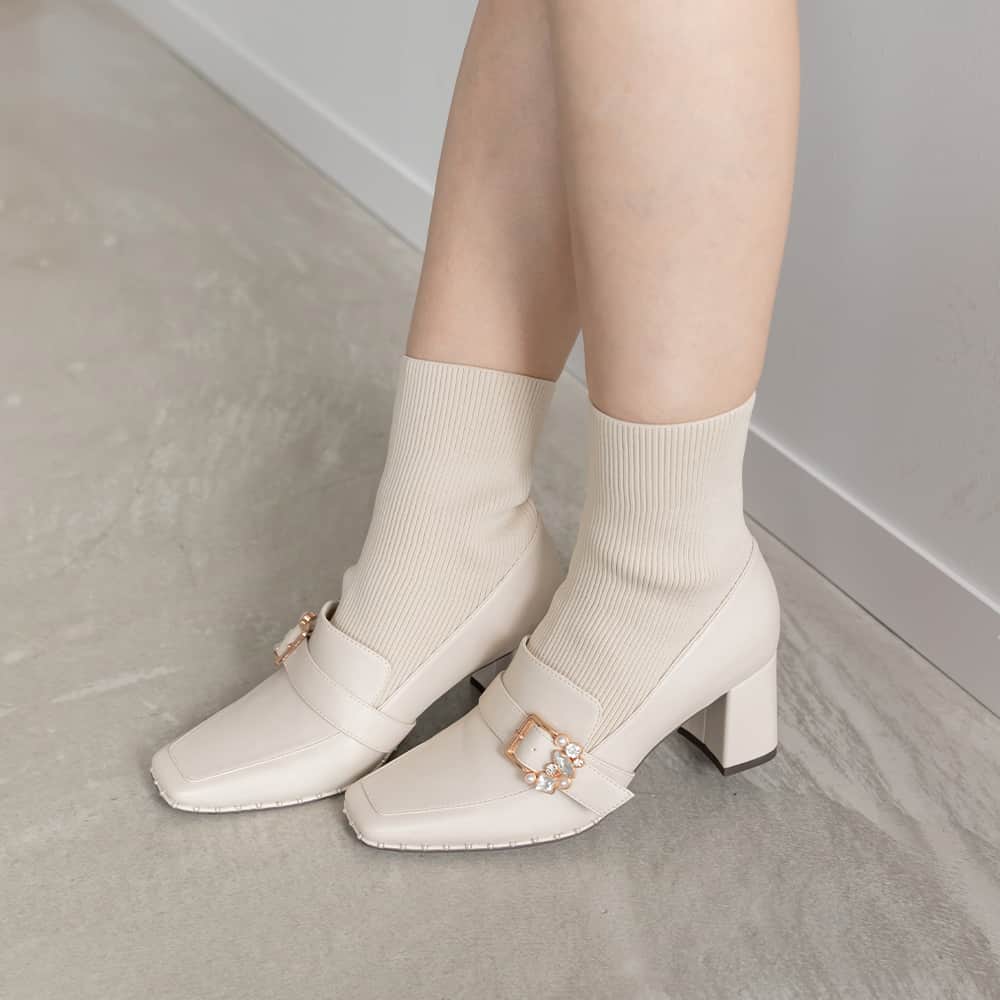 RANDAさんのインスタグラム写真 - (RANDAInstagram)「. 【KNIT DOCKING BOOTS】 RANDAオリジナルの ...