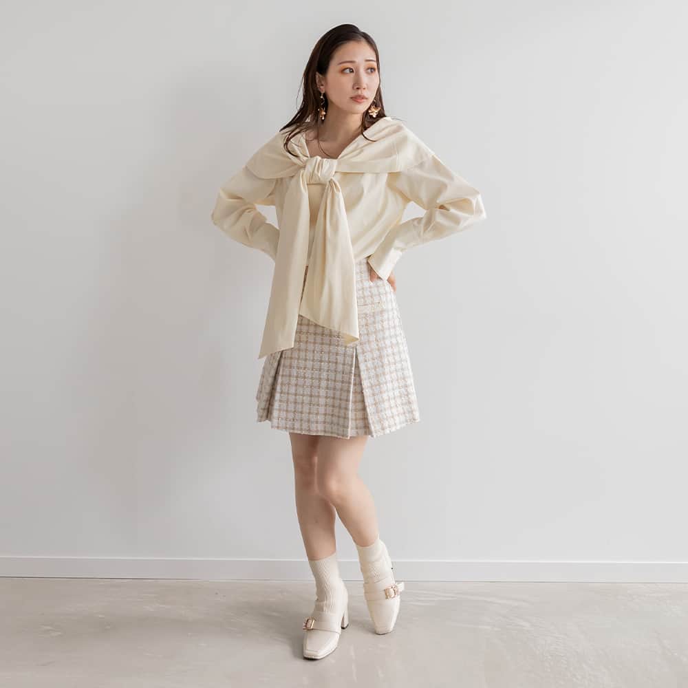 RANDAさんのインスタグラム写真 - (RANDAInstagram)「. 【KNIT DOCKING BOOTS】 RANDAオリジナルの ...