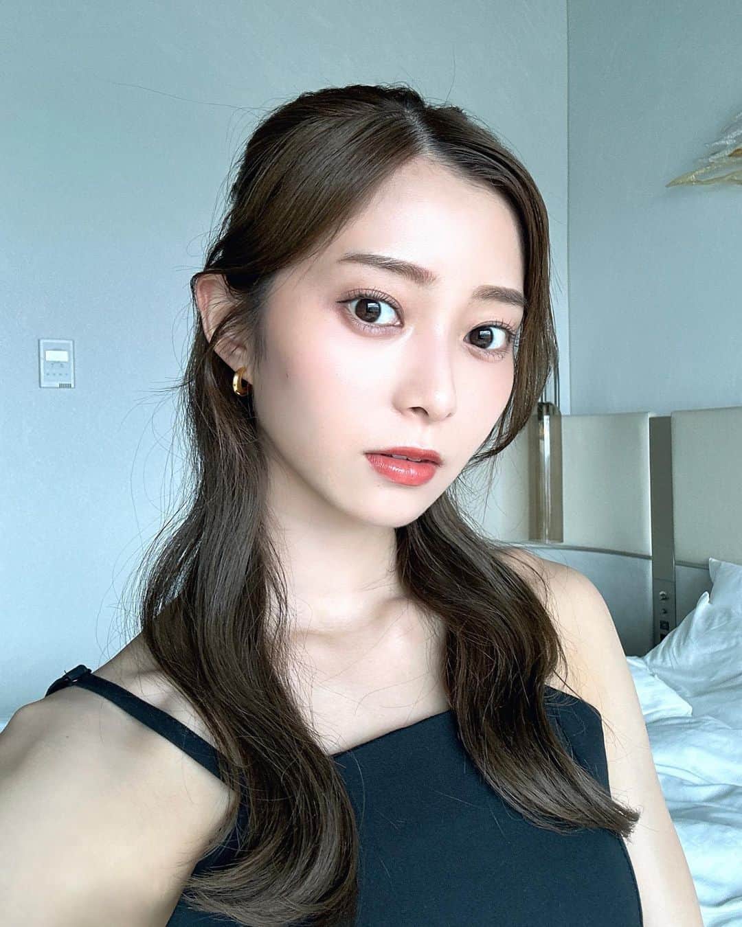 松川星さんのインスタグラム写真 - (松川星Instagram)「⁡ 蝶々のクリップがポイント🦋🧷」10月14日 19時40分 - akarin__rin