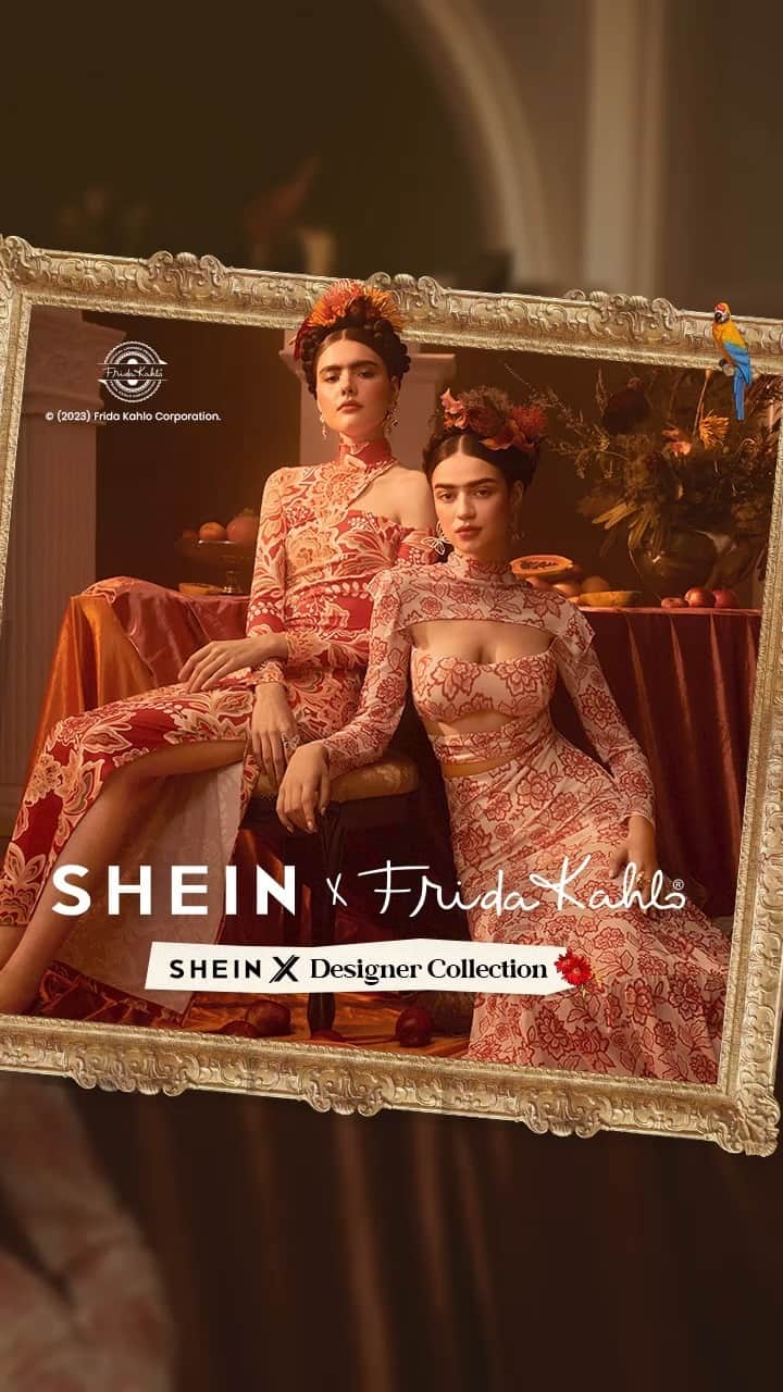 SHEINさんのインスタグラム動画 - (SHEINInstagram)「Discover the SHEIN x Frida Kahlo ...