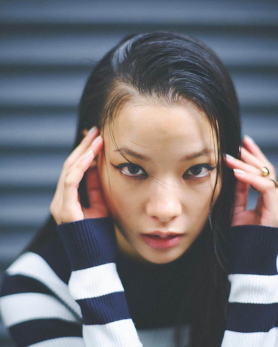 織田梨沙さんのインスタグラム写真 - (織田梨沙Instagram)「キャットアイおだ。 ブリジットバルドー思い出した‼︎」10月14日 21 ...