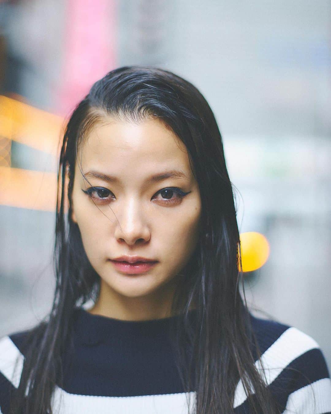 織田梨沙さんのインスタグラム写真 - (織田梨沙Instagram)「キャットアイおだ。 ブリジットバルドー思い出した‼︎」10月14日 21 ...