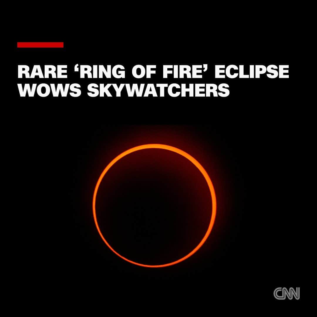 CNNさんのインスタグラム写真 - (CNNInstagram)「A rare celestial spectacle appeared ...