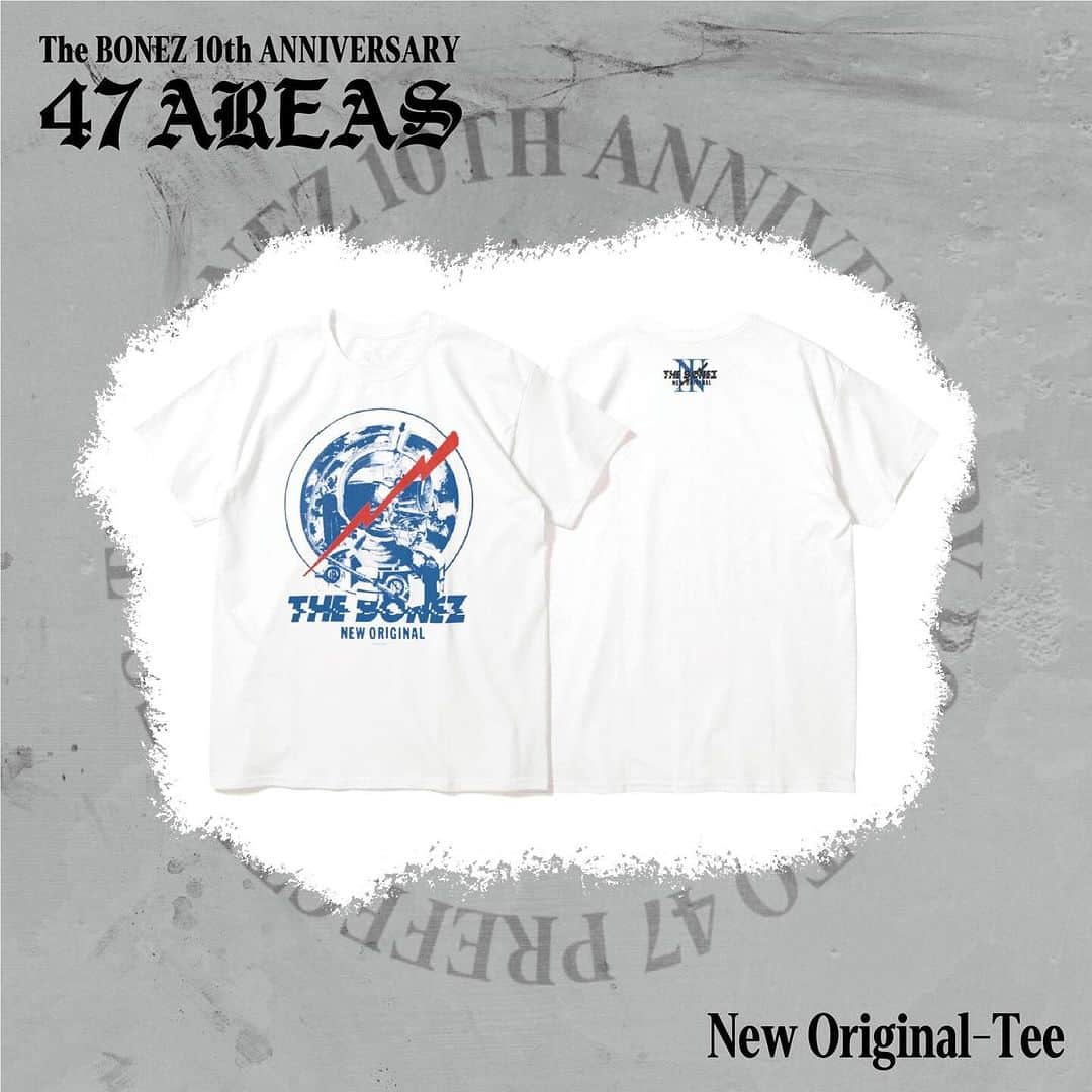 The BONEZさんのインスタグラム写真 - (The BONEZInstagram)「【Tour Goods 公開】 New Original- Tee PRICE:¥4,500- (in ...