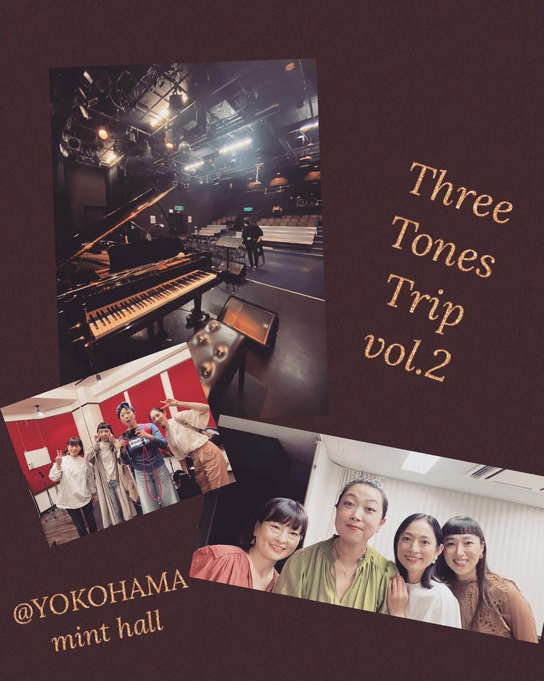 松本英子さんのインスタグラム写真 - (松本英子Instagram)「横浜ミントホールでの『Three Tones Trip vol.2』が無事に終わり、次なる地は大阪です🙌🎵 関西での ...