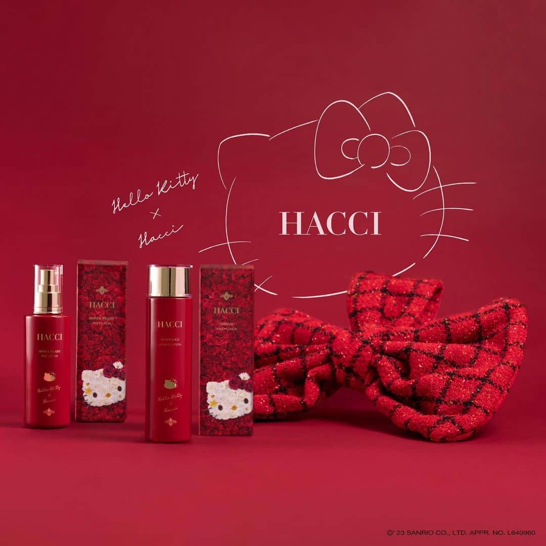 HACCI officialさんのインスタグラム写真 - (HACCI officialInstagram)「大好評ハローキティコラボの中でもご予約人気No.1の「ローズパーティーセット」をご ...