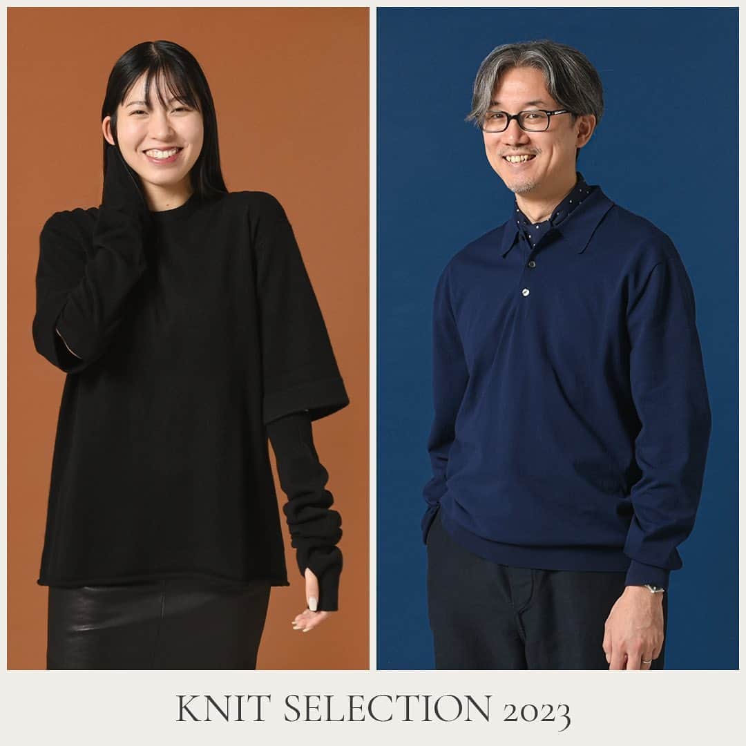 Bshop officialさんのインスタグラム写真 - (Bshop officialInstagram)「KNIT SELECTION 2023 - ビショップスタッフが着る10のニット ...