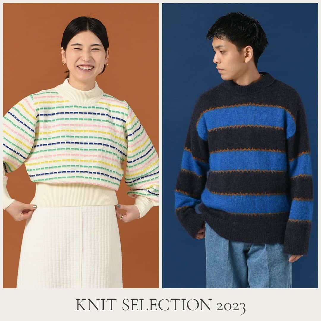 Bshop officialさんのインスタグラム写真 - (Bshop officialInstagram)「KNIT SELECTION 2023 - ビショップスタッフが着る10のニット ...