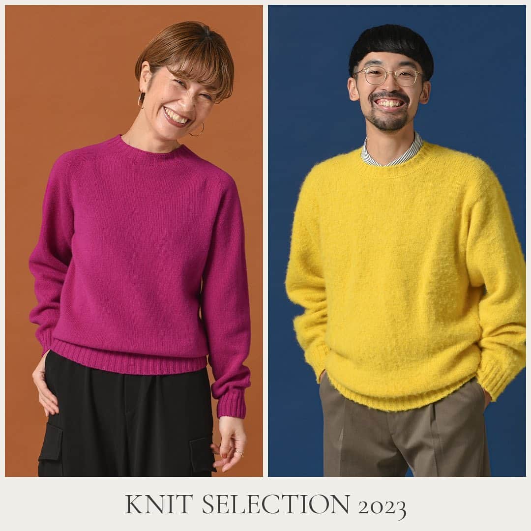 Bshop officialさんのインスタグラム写真 - (Bshop officialInstagram)「KNIT SELECTION 2023 - ビショップスタッフが着る10のニット ...