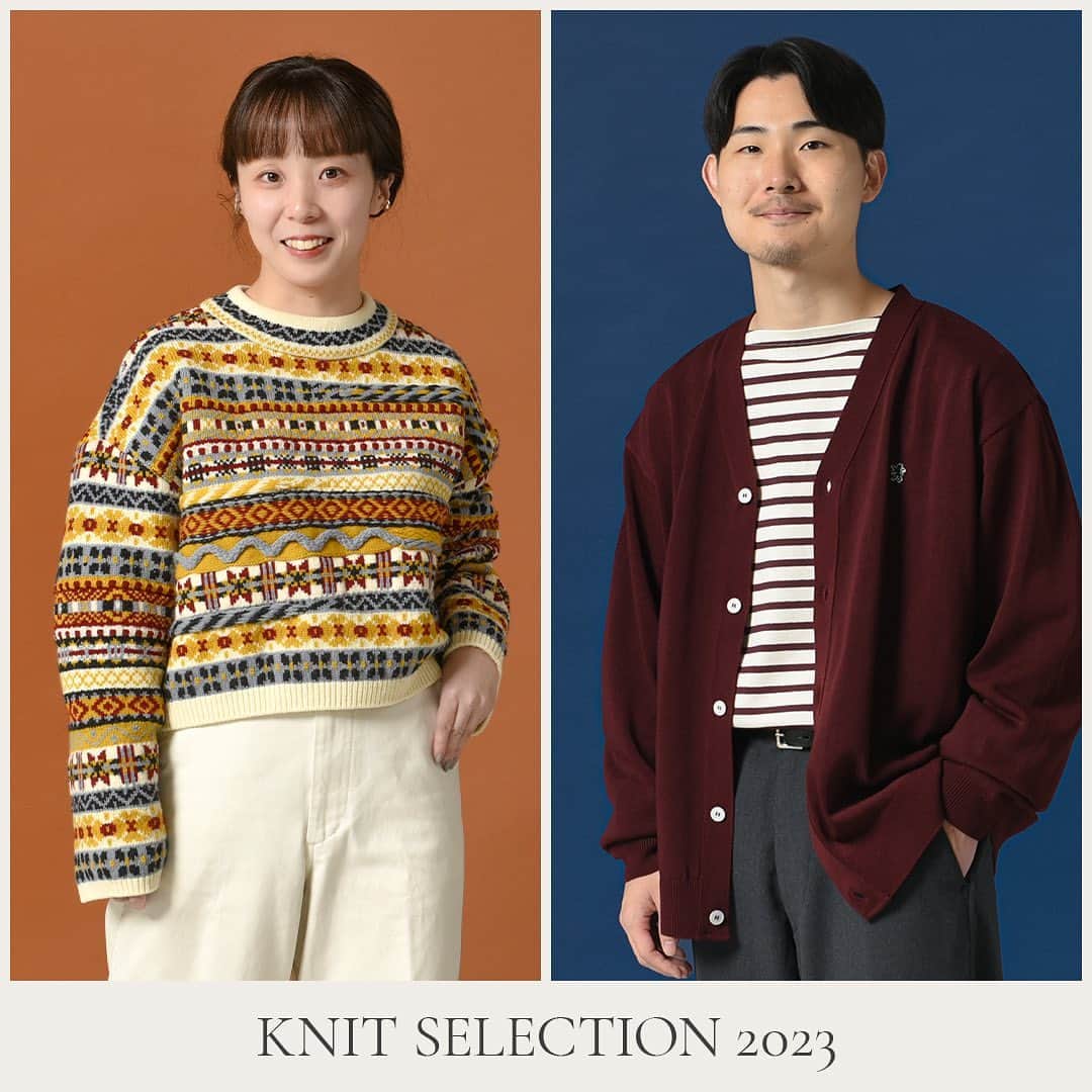 Bshop officialさんのインスタグラム写真 - (Bshop officialInstagram)「KNIT SELECTION 2023 - ビショップスタッフが着る10のニット ...