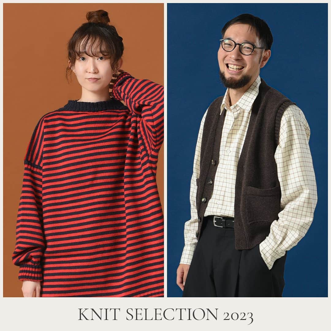 Bshop officialさんのインスタグラム写真 - (Bshop officialInstagram)「KNIT SELECTION 2023 - ビショップスタッフが着る10のニット ...