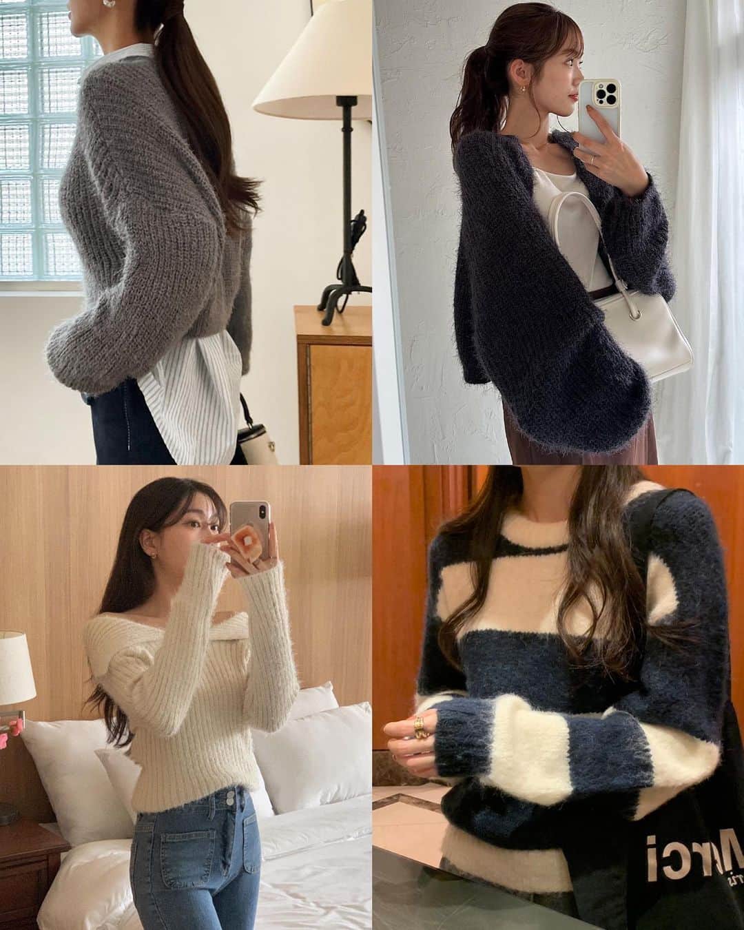 DHOLICさんのインスタグラム写真 - (DHOLICInstagram)「📖DHOLIC MAGAZINE【最旬トレンドニット キーワード4選】 秋冬の大本命アイテム「ニット」今季の注目 ...