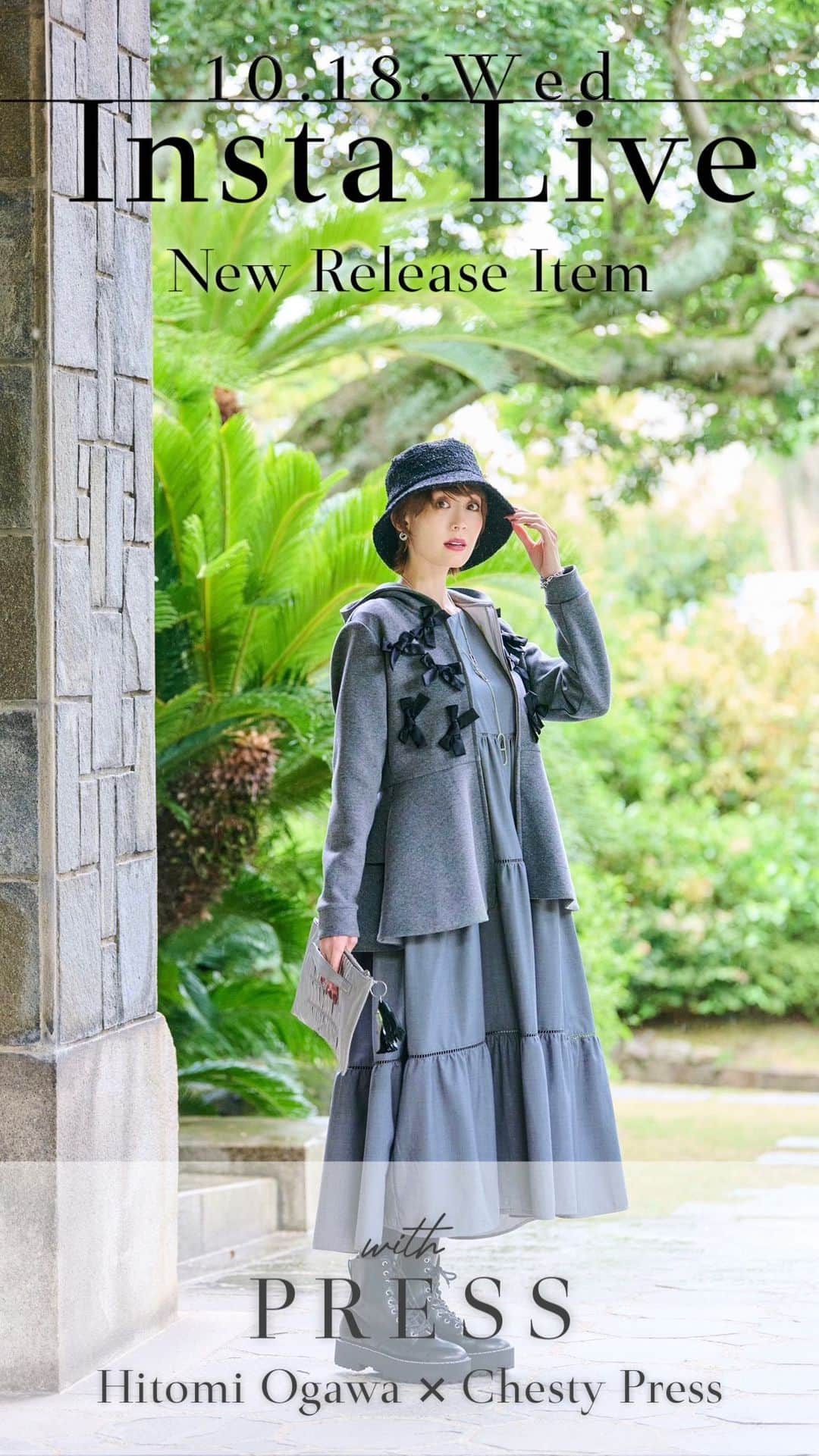 Chestyさんのインスタグラム動画 - (ChestyInstagram)「20周年記念LIVE📹🎉💞10/17(火)&10/20(金)リリースアイテムについて♡」10月18日 13時11分 ...