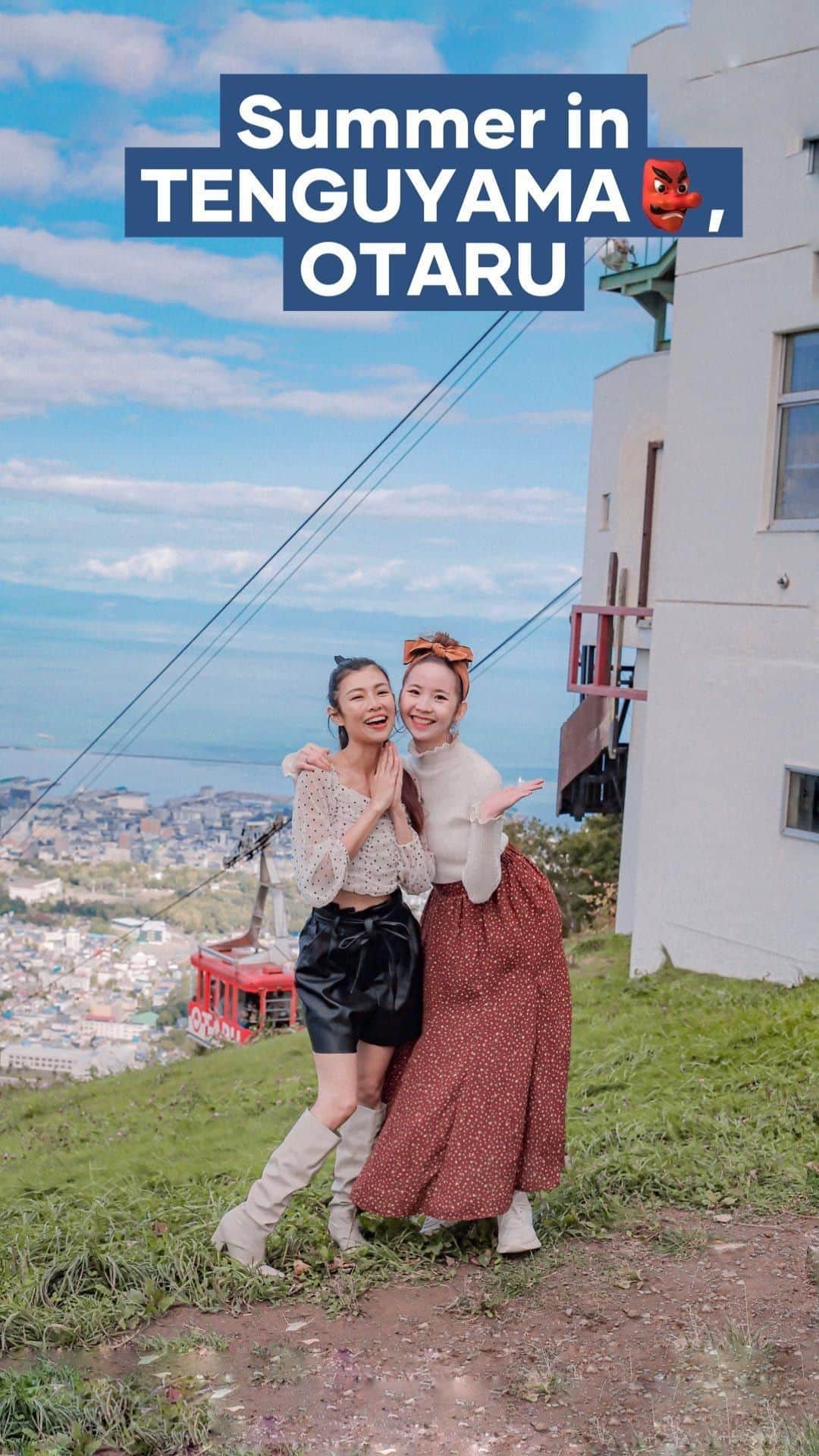 さんのインスタグラム動画 - (Instagram)「【Tenguyama👺】 Tenguyama in Otaru City is known to be a winter ...