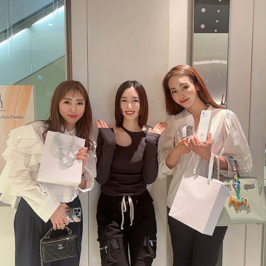 澤野井香里さんのインスタグラム写真 - (澤野井香里Instagram)「大好きな @meeth_official のPop upがあったのでマリアンとソンミちゃんに会いに&お買い物へ🥰 ...