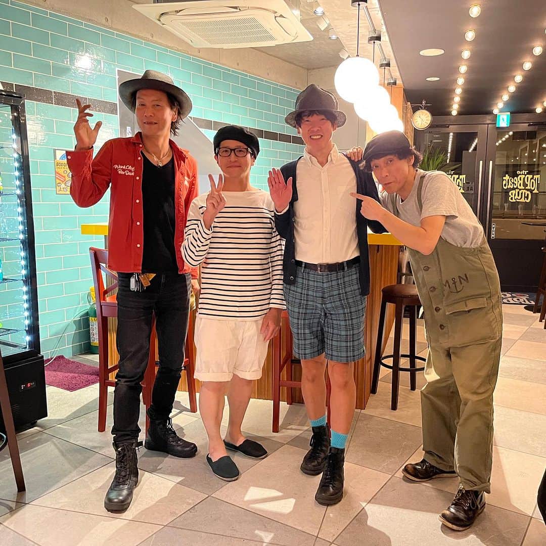 カジヒデキさんのインスタグラム写真 - (カジヒデキInstagram)「今年2月にオープンしたばかりな荻窪のライブハウス『TOP BEAT ...