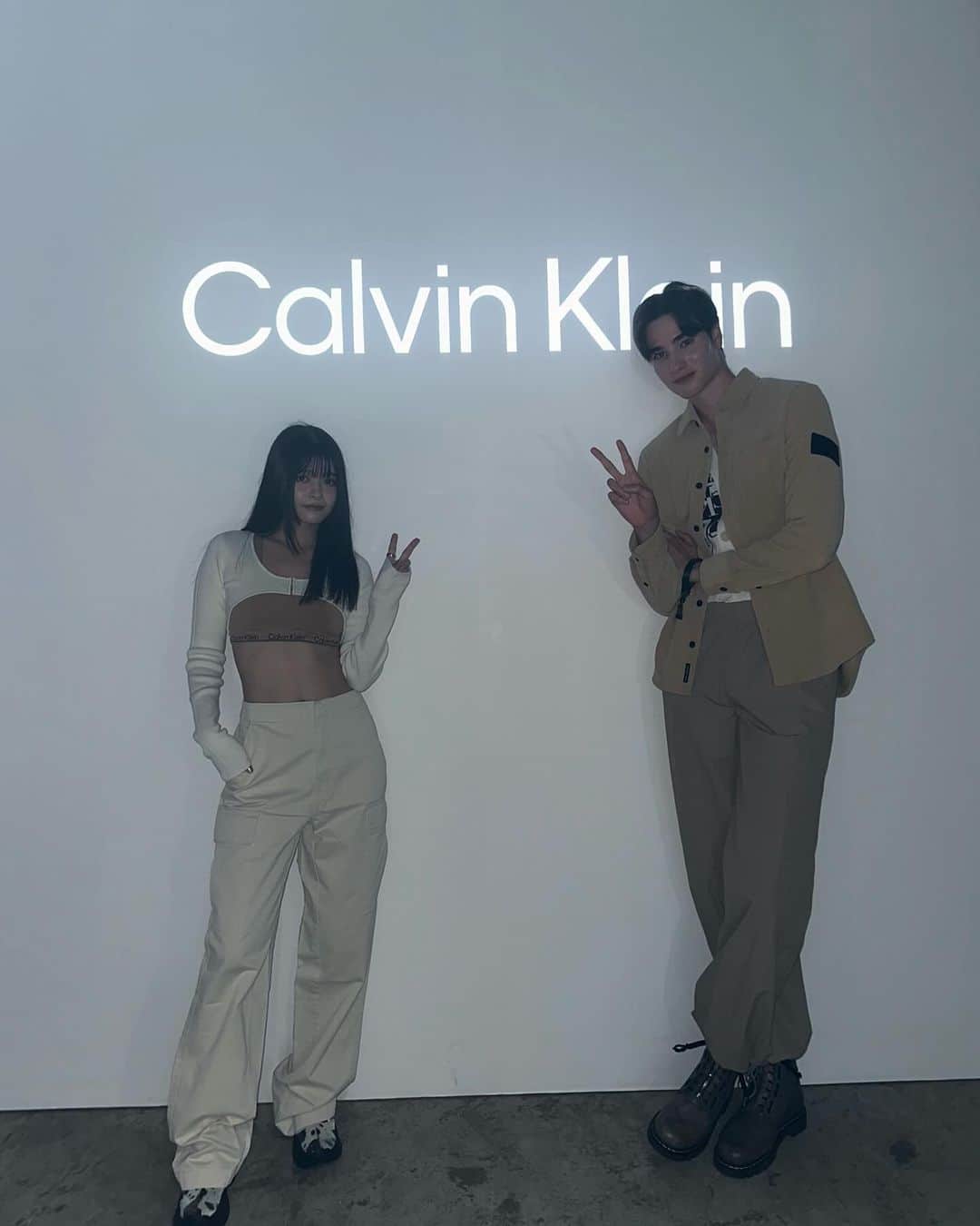 林豆さんのインスタグラム写真 - (林豆Instagram)「Calvin Klein グローバルイベントにご招待頂きました⚫️⚪️ とっても ...