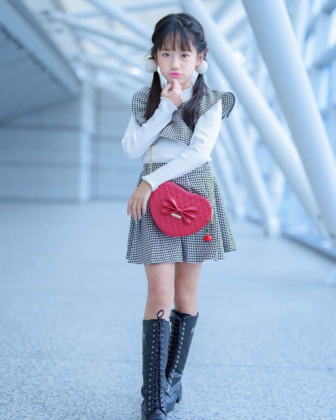 byLOVEiTさんのインスタグラム写真 - (byLOVEiTInstagram)「by LOVEiT♡iNSTA GIRL のんのん秋コーデ🎀🍒 インスタガールコーデ、 週末のお出かけの ...