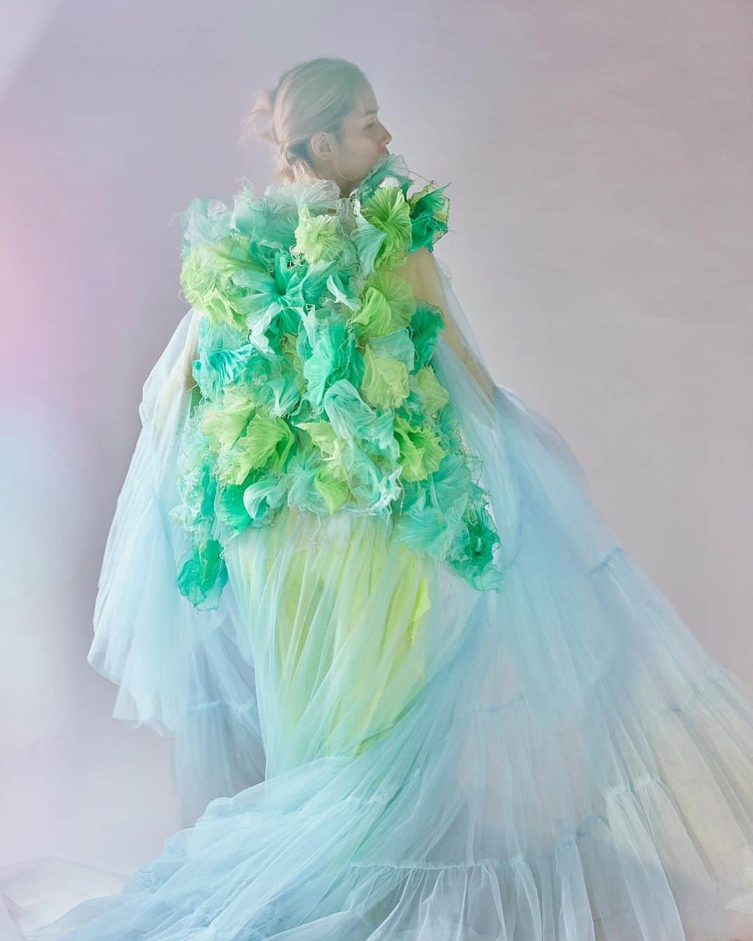 ARAKI SHIROさんのインスタグラム写真 - (ARAKI SHIROInstagram)「-green costume ...