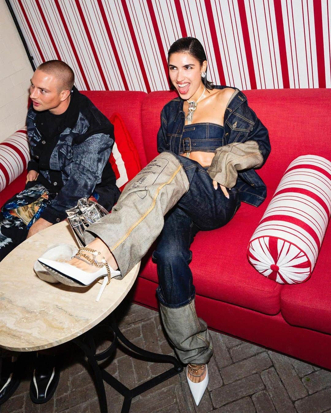 Jimmy Chooさんのインスタグラム写真 - (Jimmy ChooInstagram)「Behind the scenes from ...