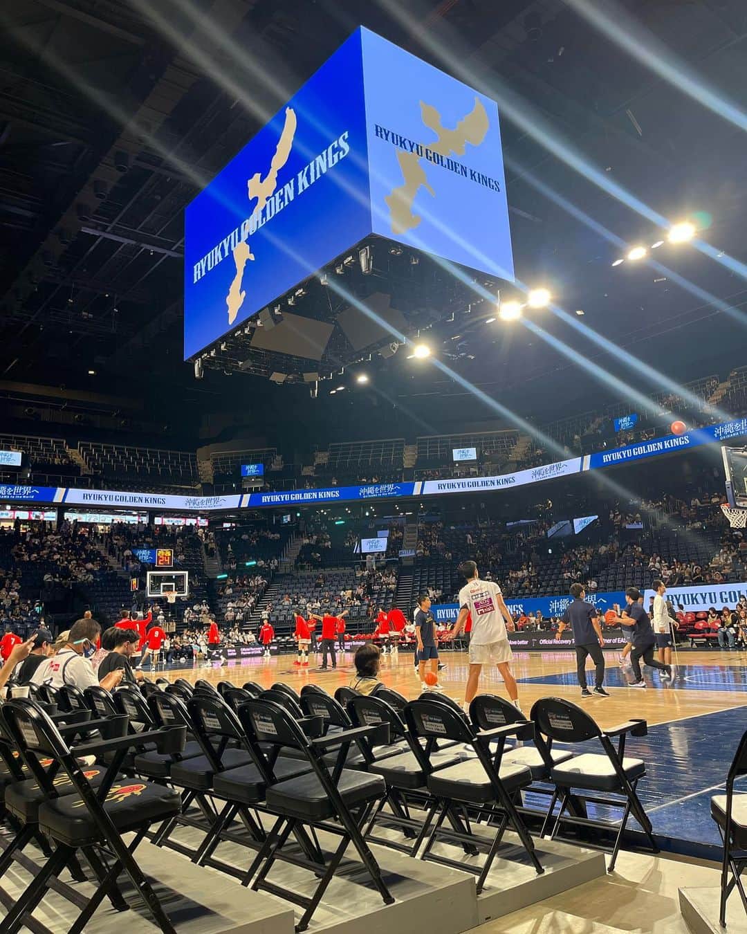 クリスティーナ菜波さんのインスタグラム写真 - (クリスティーナ菜波Instagram)「10/18 EASL(東アジアスーパーリーグ) 琉球ゴールデンキングスvsソウルSKナイツ 📍沖縄 ...
