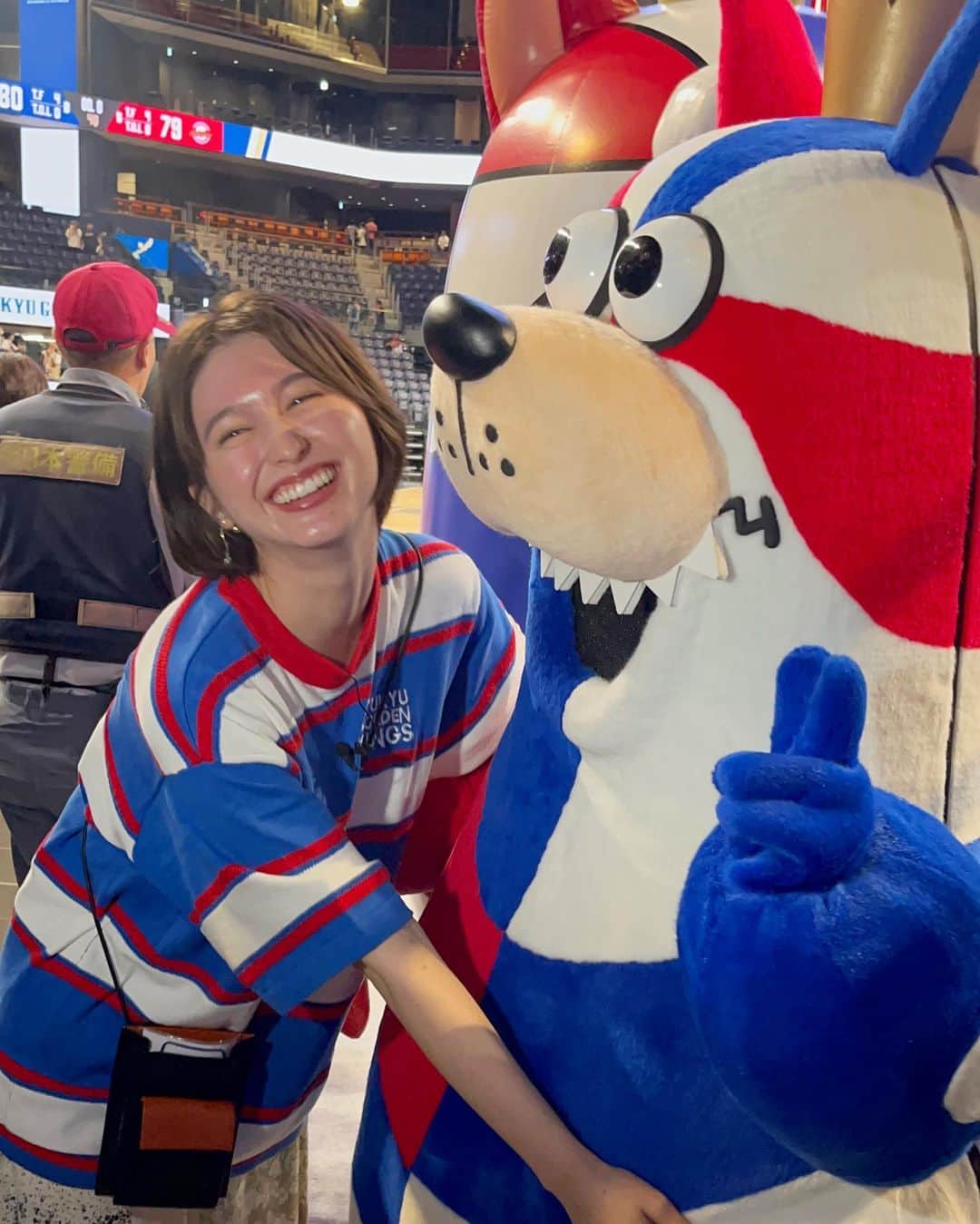 クリスティーナ菜波さんのインスタグラム写真 - (クリスティーナ菜波Instagram)「10/18 EASL(東アジアスーパーリーグ) 琉球ゴールデンキングスvsソウルSKナイツ 📍沖縄 ...