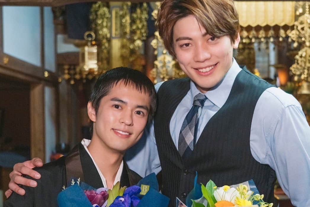 奥野壮さんのインスタグラム写真 - (奥野壮Instagram)「『女子高生、僧になる』 最終話、今夜24時50分〜放送です。 寺ウエディング ...